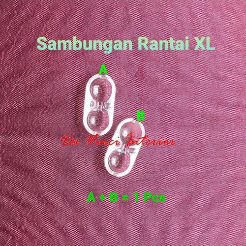 Jual Sambungan Rantai Roller Blind connector ball chain Roller blind ...