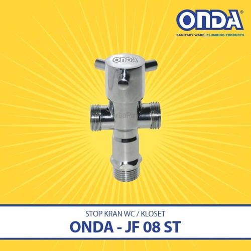 Jual Stop Kran / keran T shower WC kloset / Bidet JF 08 ST ONDA Angle Valve - Kab. Tangerang ...