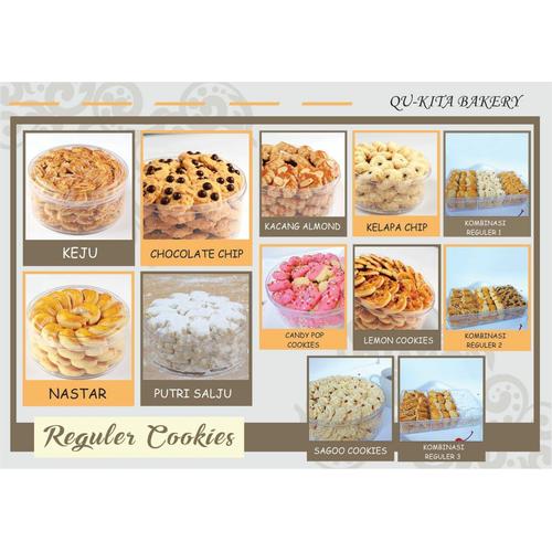 Jual KUE KERING / KUE LEBARAN PACKAGE REGULAR SAGOO COOKIES QU-KITA ...
