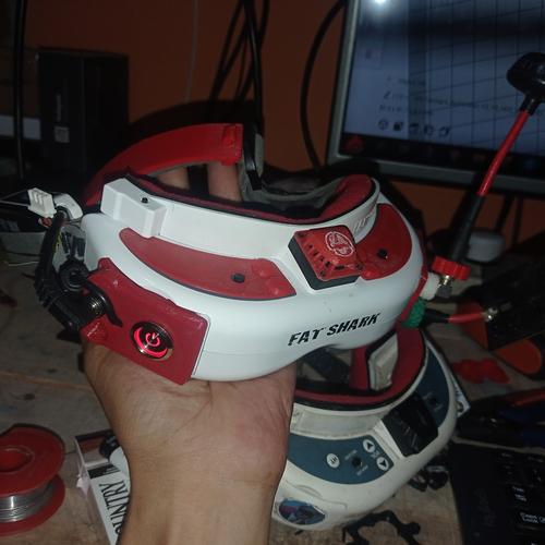Jual Fatshark Dominator V2 V3 HD2 HD3 HDO 3d Skin PENGAMAN FATSHARK ...