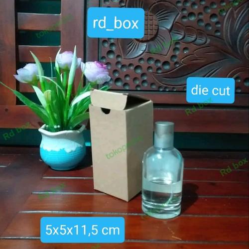 Jual kardus/box/kotak uk 5x5x11,5 cm dus parfum,box souvenir,dus ...