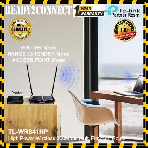 Jual TP-Link TL-WR841HP 300Mbps High Power Wireless N Router - Jakarta ...