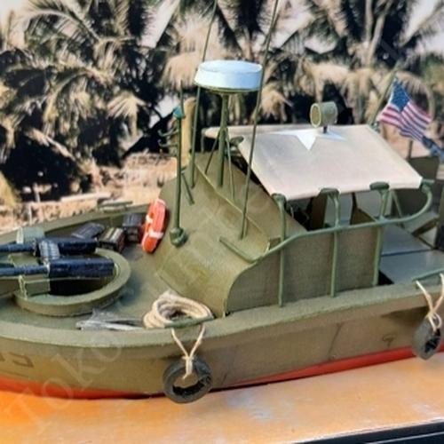 Jual Figure Papercraft Kapal Perang DIY PBR Paper Craft Battleship Boat ...