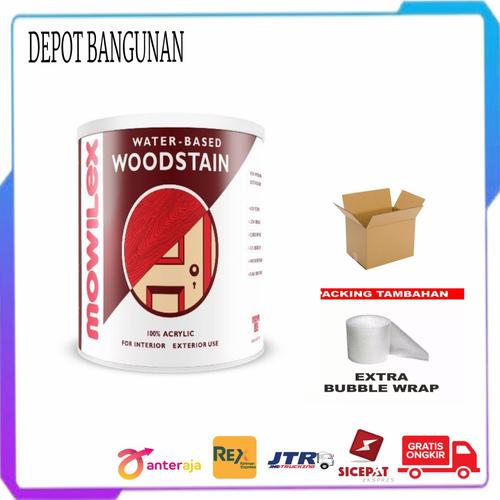 Jual Politur Kayu Woodstain Mowilex 1 Liter Water Based - Kota Bandung ...