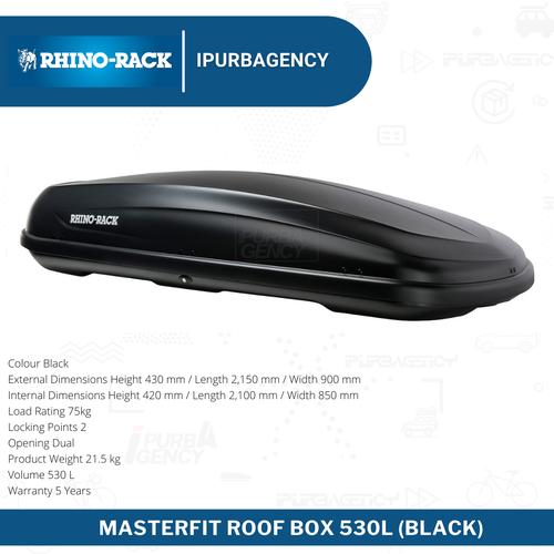Jual Roof box Rhino Rack Master Fit - 370 Liter - Jakarta Pusat ...
