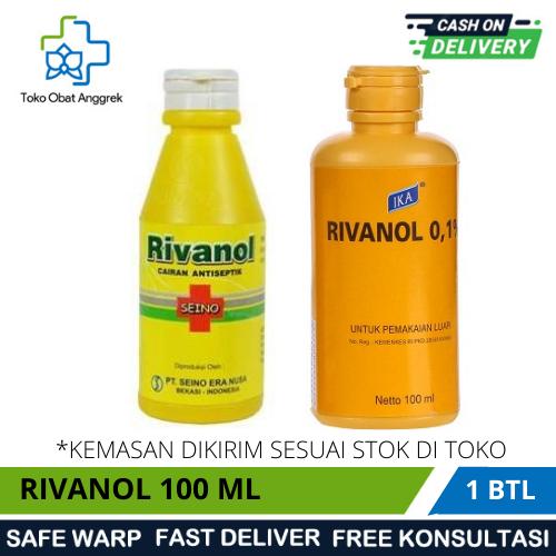 Jual RIVANOL 100ML/CAIRAN CUCI LUKA/CAIRAN ANTISEPTIK/CAIRAN ...