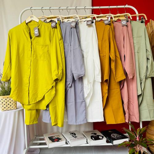 Jual Asami One Set Polos - Syakila Terbaru All Size - Lime, All Size ...