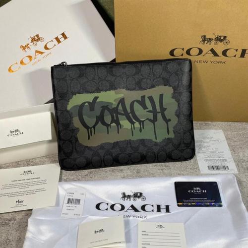 Jual handbag pria coach clutch authentic ORIGINAL type GRAFITI Asli ...