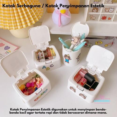 Jual Kotak Serbaguna / Kotak Penyimpanan Estetik / Organizer Box ...