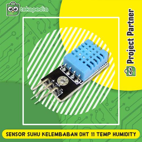 Jual Sensor Suhu Kelembaban DHT 11 Temperature Humidity - Kab. Madiun ...