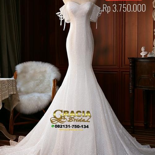 Jual mermaid wedding dress sabrina gaun pengantin gracia bridal - Kab ...