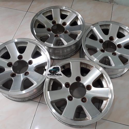 Jual velg jimny jdm jb32 elk sierra r15 oem original enkei suzuki japan ...