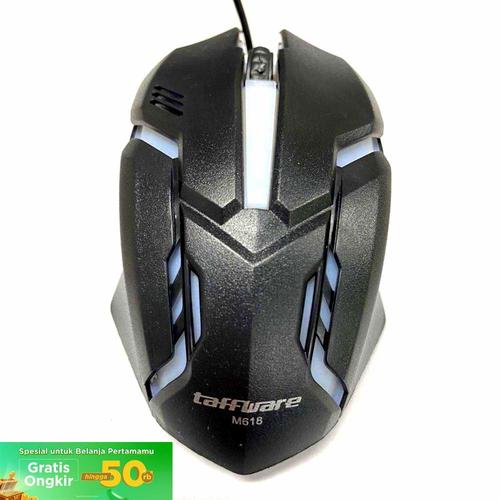 Jual Mouse Gaming Taffware LED RGB 1000 DPI Desain Menarik - Jakarta ...