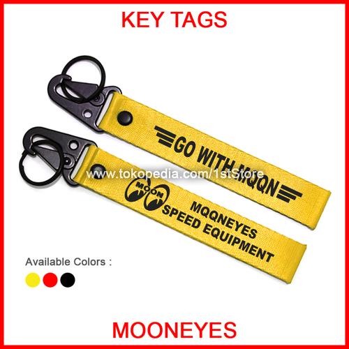 Jual Gantungan Kunci Mooneyes Keychain Motor Mobil Key Chain Tag Moon ...