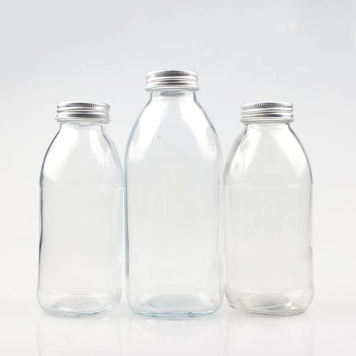 Jual Botol Kaca 300 ml | Glass Bottle | Round Shape | Aluminium cap ...