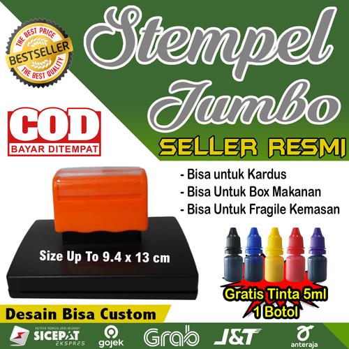 Jual Stempel Jumbo Super / Stempel Kardus / Stempel Besar Custom - 6.6 ...
