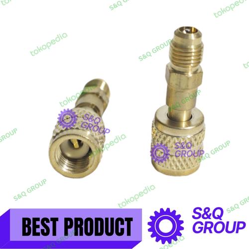 Jual Pentil R32/R410 - sambungan selang analizer r22 ke r32/r410 lurus ...