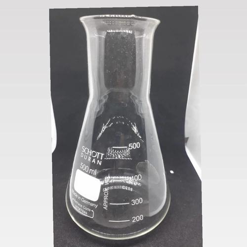 Jual ERLENMEYER 500 ML WIDE MOUTH ERLENMEYER 500 ML MULUT LEBAR DURAN ...