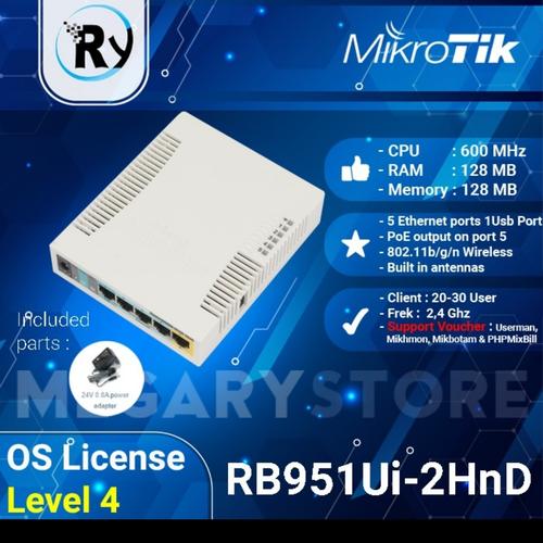 Jual mikrotik rb951 ui2hnd (kondisi new BARU) harga bekas - Kab. Madiun ...
