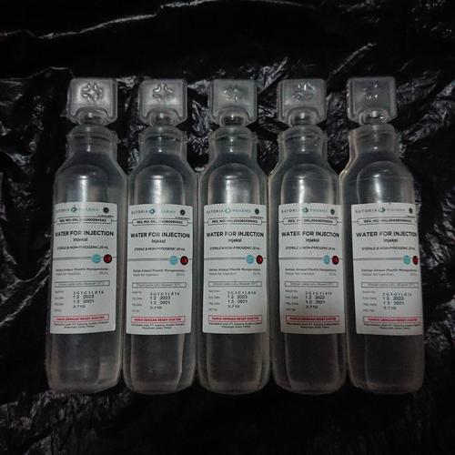 Jual Aquabidest 25 mL Cairan Pelarut by Satoria Pharma - santoria - Kab ...