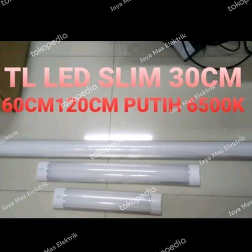 Jual LAMPU TL SLIM LED 120CM 60CM 30CM / 40/50 WATT 20 WATT 10 WATT ...