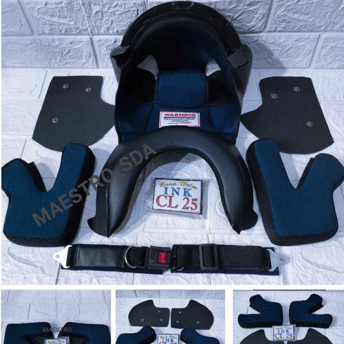 Promo Fulsett Busa Helm Full Face INK CL25 CL26 dengan Tali Gesper Besi ...