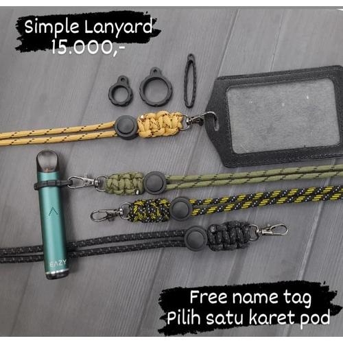 Jual Gantungan lanyard Tali Prusik HandMade Id card Part 1 - 22 - Kab ...