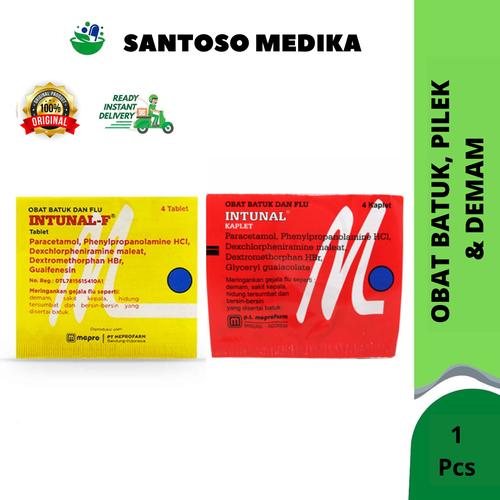 Jual INTUNAL TABLET & FORTE 4'S - OBAT BATUK PILEK - Kab. Tangerang ...