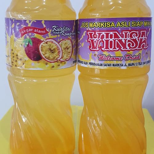 Jual Jus Markisa Vinsa Botol 24 x 320 ml - Kota Makassar - Safari Vinsa ...