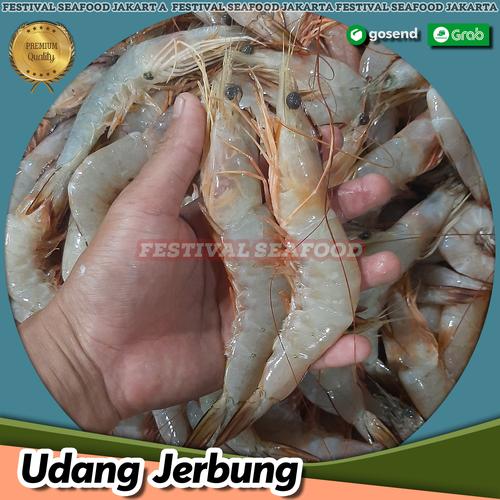 Jual SEGAR! Udang Laut atau Udang Jerbung fresh 500gr / white shrimp ...