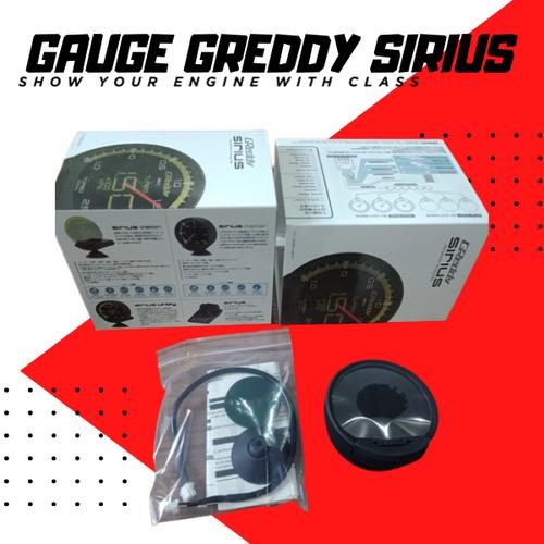 Jual Gauge Greddy Sirius / Indikator Greddy Sirius Digital / LCD ...