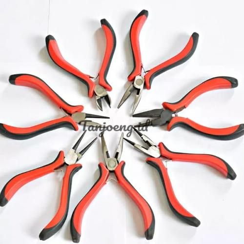Jual Tang Aksesoris Penjepit/Tang Potong/Tang Plintir Merah - Tang ...