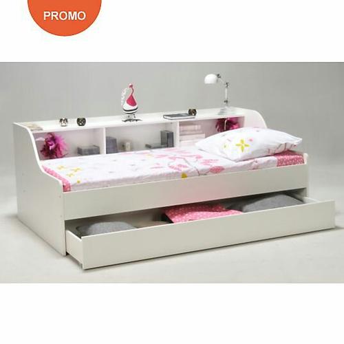 Jual modern bed - tempat tidur minimalis dengan rak serbaguna - single ...