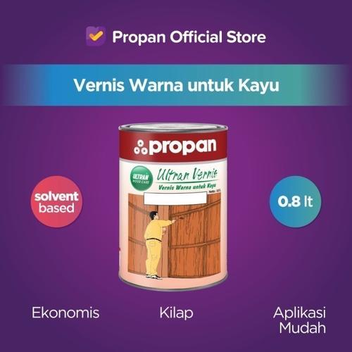 Jual CAT PROPAN ULTRAN VERNISH V-09 CLEAR GLOSS/CAT POLITUR -0,8L ...