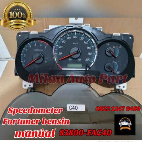 Jual Kilo Speedometer Fortuner Bensin Manual Matic 2011 2012 2013 2014 ...