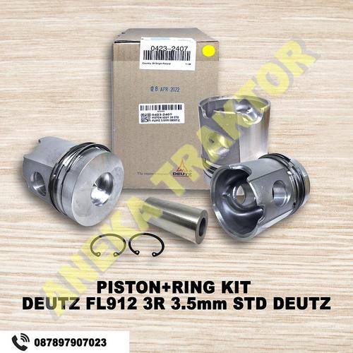Jual PISTON + RING KIT DEUTZ F3L912 F4L912 F6L912 3R 3mm 3.5mm 5mm 4R ...