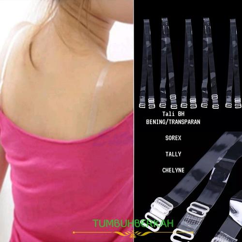 Jual Best Seller !! Tali BH Transparant (Good Quality) Tali BRA ...