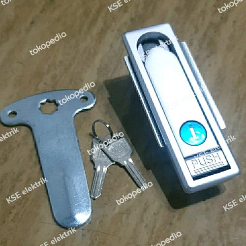 Jual kunci panel box push lock rotation 90° type MS-713 warna DOP ...