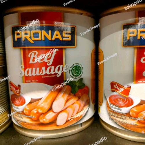 Jual Pronas Beef Sausage 325 Gr - Pronas Sosis Sapi 325 gr [BB] - Kota ...