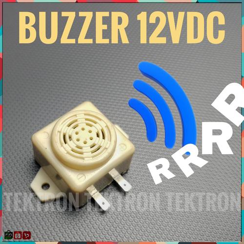 Jual Buzzer 12VDC Vintage Sound Buzer 12V RRRR Treeettt Suara Alarm ...