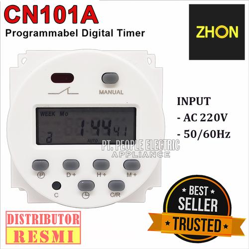 Jual TIMER SWITCH DIGITAL CN101A TIME DELAY RELAY 220V AC - CN101A - Jakarta Barat - People ...