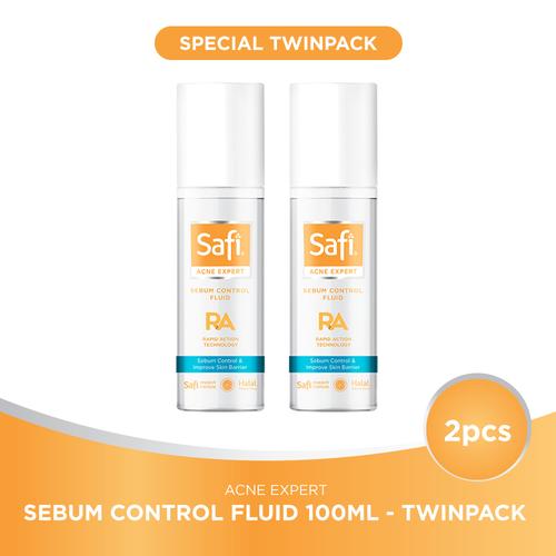 Promo SAFI Acne Expert Sebum Control Fluid 100ml - TWINPACK - Kota ... Promo SAFI Acne Expert Sebum Control Fluid 100ml - TWINPACK - Kota ...