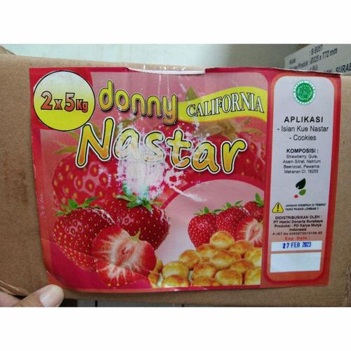 Jual Donny Selai Nastar rasa Strawberry kemasan 250 gram - Kota ...