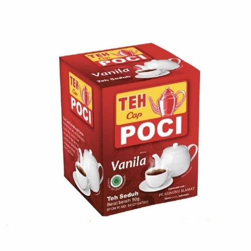 Jual Teh Cap Poci Vanilla 50 Gram - Kota Tegal - UMMUKAREEM | Tokopedia