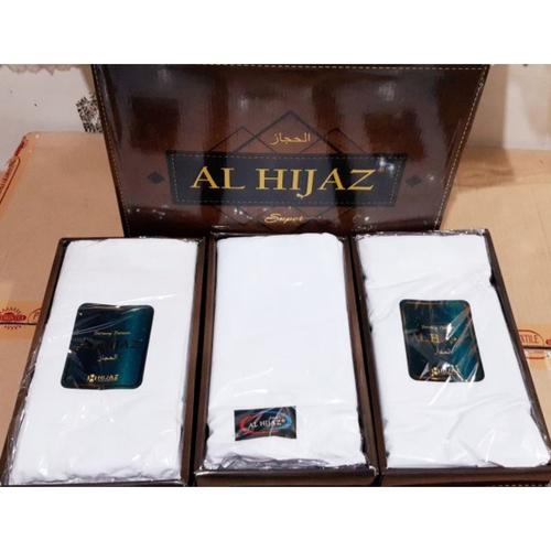 Jual Sarung Putih Polos - Al - Hijaz - Original - Kab. Kudus - nabila_queen | Tokopedia