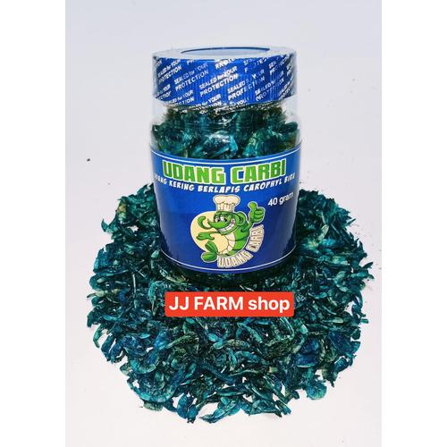 Jual Udang carophyll blue biru untuk pakan predator channa pulchra ...