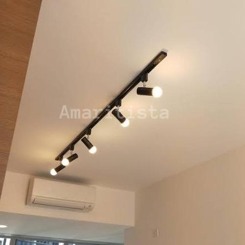 Jual Lampu Track Light LED Bulb Bohlam E27 REL 1 Meter - HITAM isi 5 ...