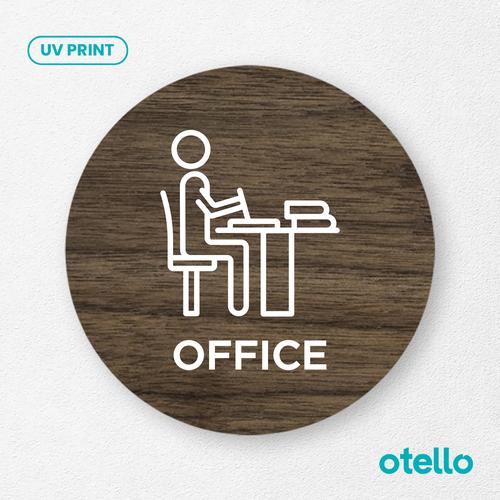 Jual Signage Office Sign Board Kantor Label Tempel Papan Nama Ruangan ...