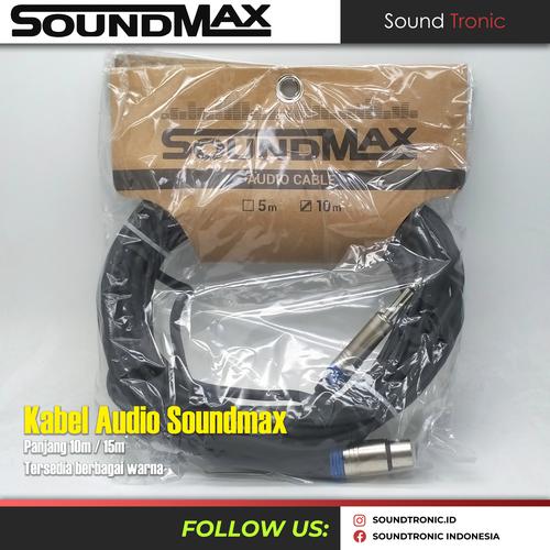 Jual Kabel Audio XLR Female to Male Canon - SOUNDMAX 10m/15m - Jakarta ...