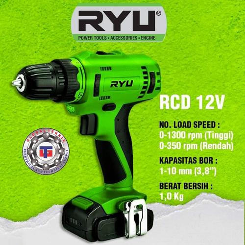 Jual Bor Baterai Cordless Drill RYU RCD 12 Volt - Kab. Tangerang ...